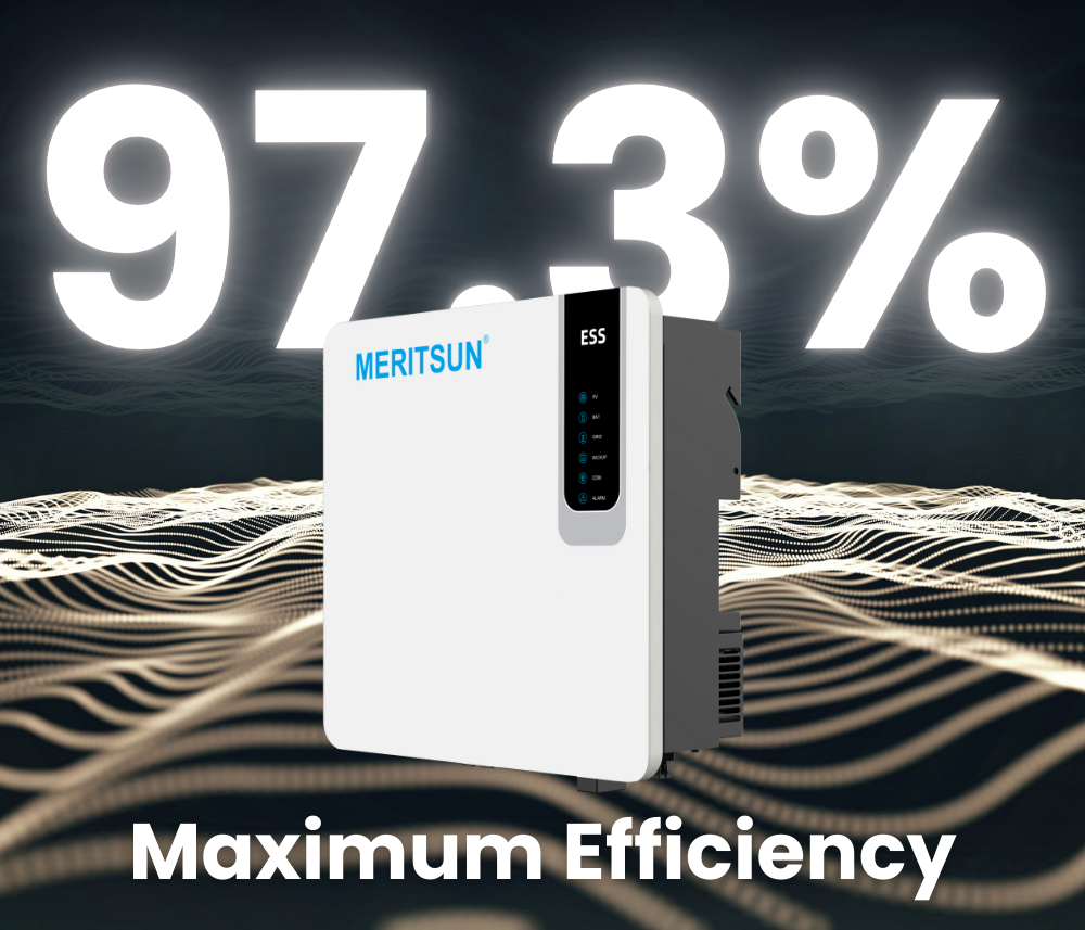 Single Phase Hybrid ESS Inverter- MeritSun Battery