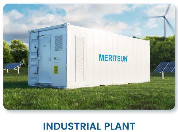 Industrial/Commercial Solar - MeritSun Battery